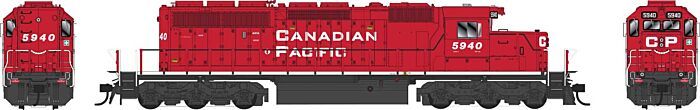 GMD SD40-2 Canadian Pacific CP 5940 DCC Ready - 25046 : HO – EngineHouse Services LLC