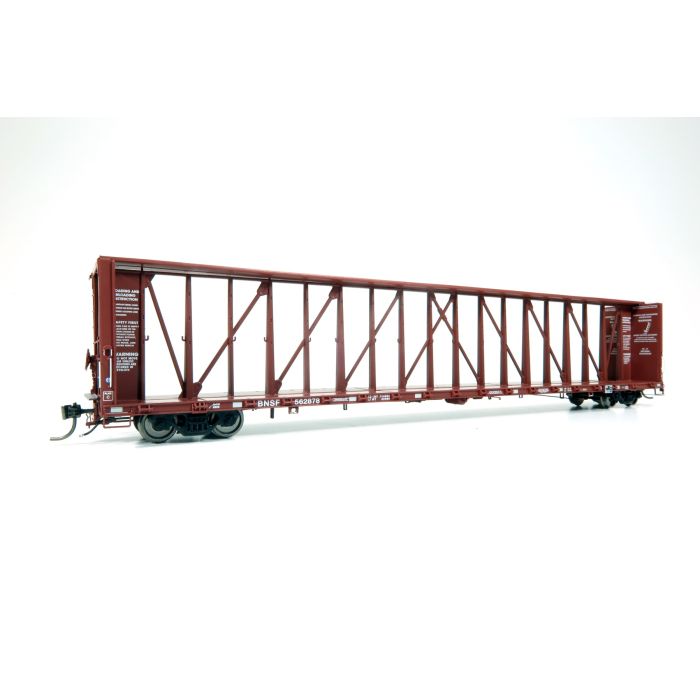 NSC 73' Centerbeam Flatcar - BNSF Brown - 174002A : HO – EngineHouse ...