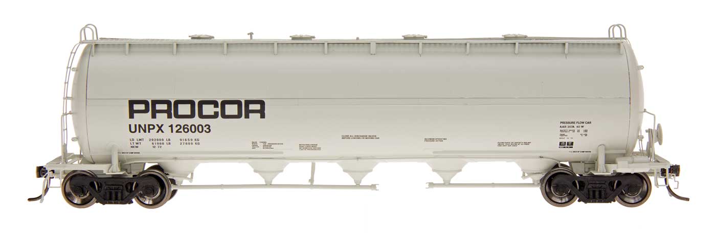 Procor Pressure Flow Hopper, Procor UNPX - 48907 : HO – EngineHouse ...