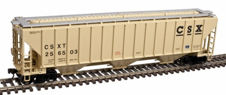 Thrall 4750 3-Bay Covered Hopper CSX 256547 - 50002814 : N ...