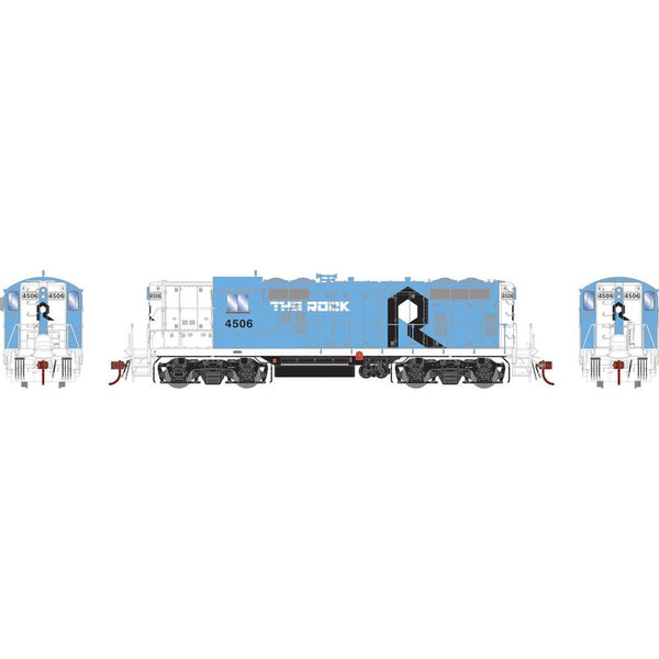 EMD GP7R Locomotive, ROCK #4506 DC/DCC Ready - ATHG-1344 : HO ...