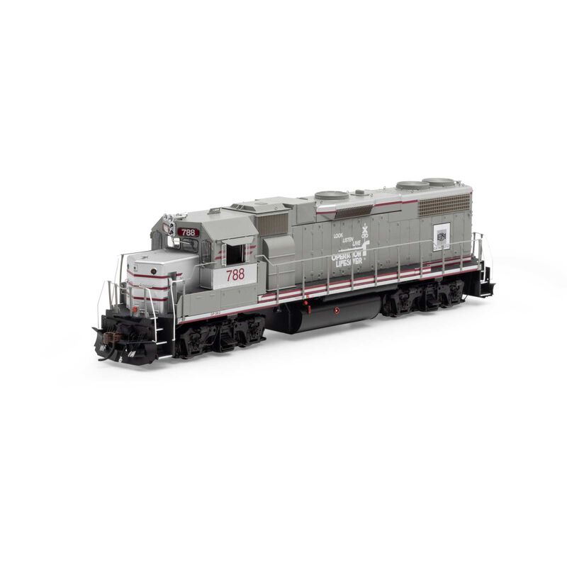 EMD GP38-2 Locomotive, EMDX #788 OLS, DC/DCC Ready - 71729 : HO ...