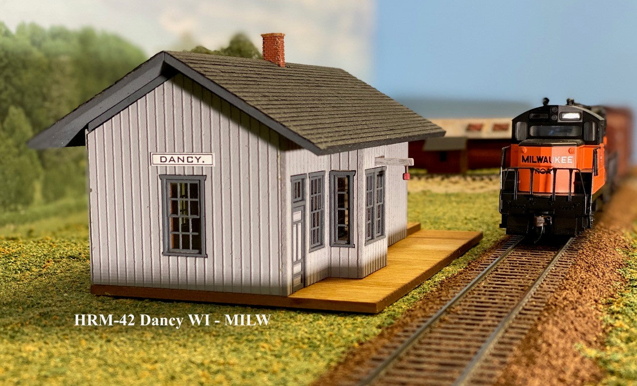 Dancy WI Depot Milwaukee Road Kit - 042 : HO – EngineHouse Services LLC
