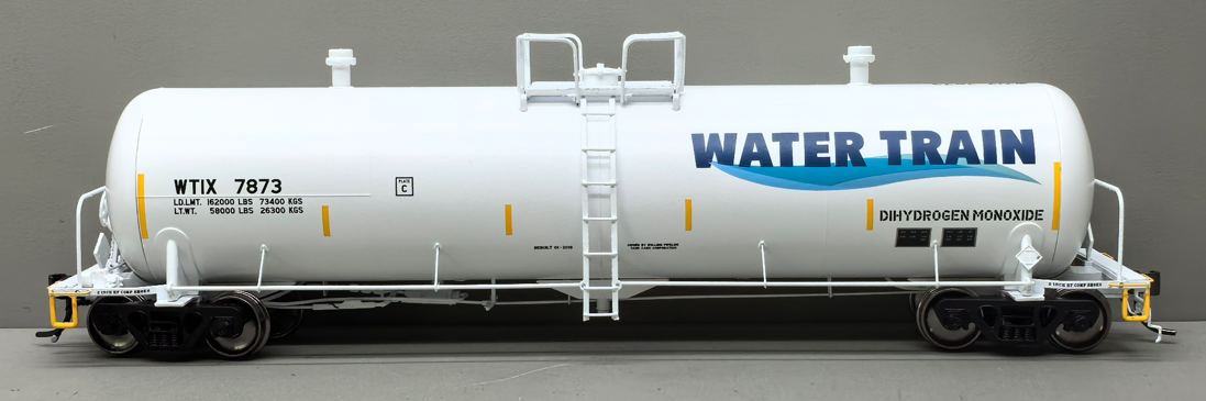 WTIX 7840 - HO-Scale Water Train Rapido GP20 Tank Car - HFT950002 : HO ...