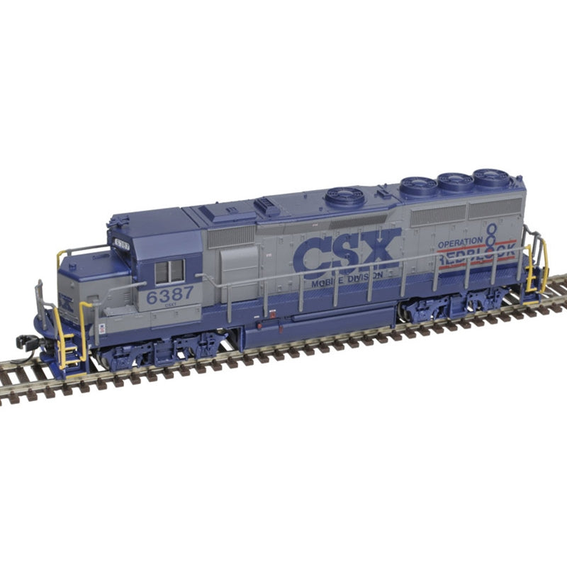 EMD GP40-2 - CSX #6387 (Operation Redblock) DCC Ready-40004720 : N ...