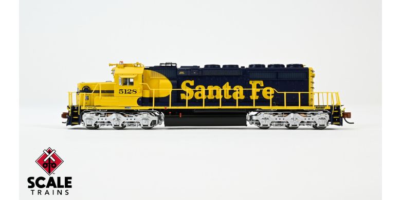EMD SD40-2, Santa Fe/Repaint Lettering #5140 DC/DCC Ready - 39376 : N ...