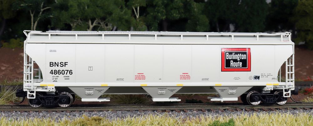 Trinity 5161 Cubic FT 3-Bay Hopper Burlington Route, BNSF - 67249 : N ...