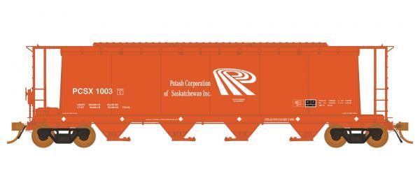 NSC 3800 Cylindrical Hopper Potash Corp of Saskatchewan PCSX 1027-1270 ...