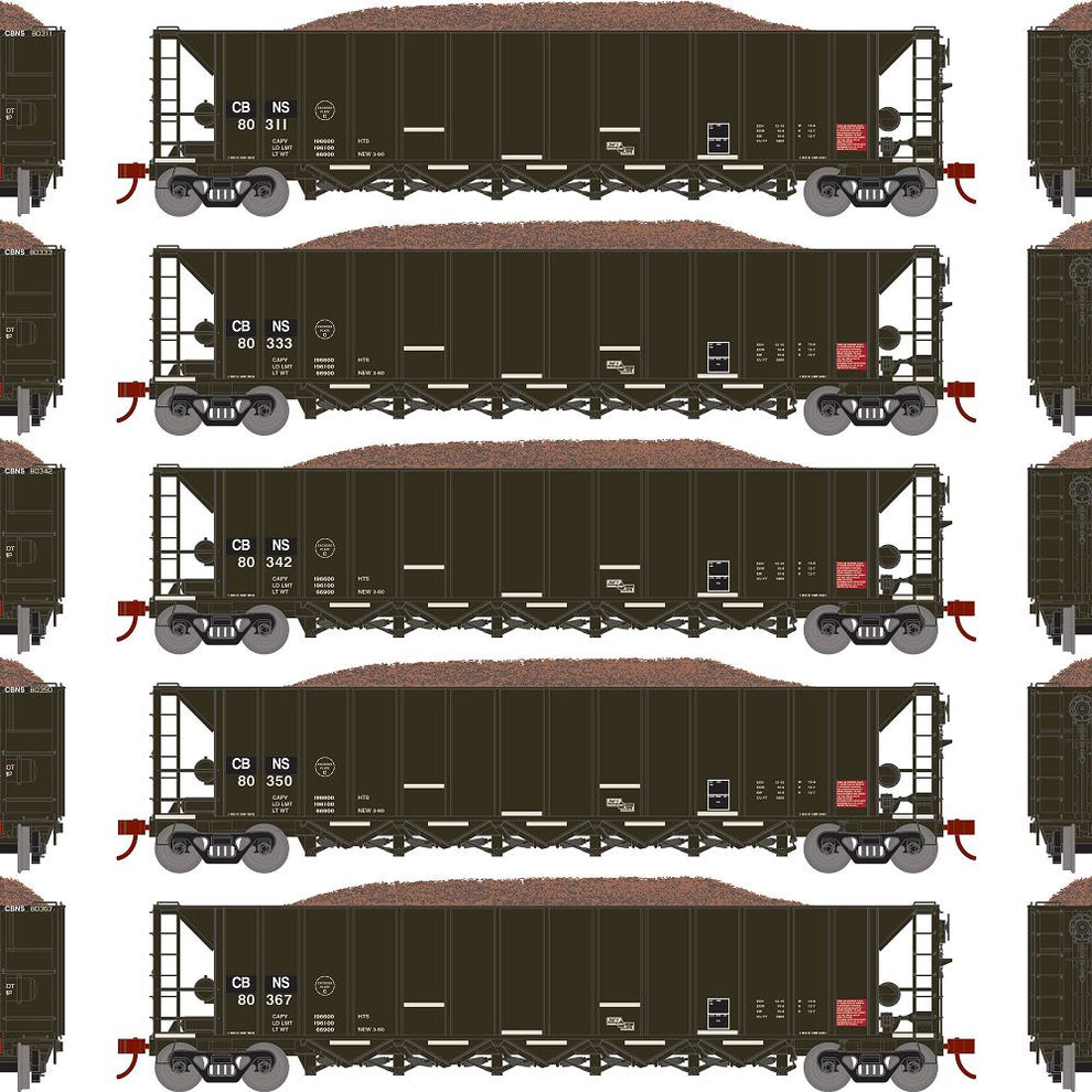 5-Bay Rapid Discharge Hopper CBNS (5-pack) - 98500 : HO – EngineHouse ...