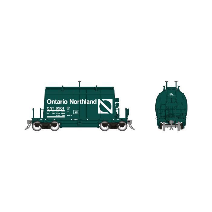 NSC Short Barrel Ore Hopper, Ontario Northland Progressive Green ONT ...