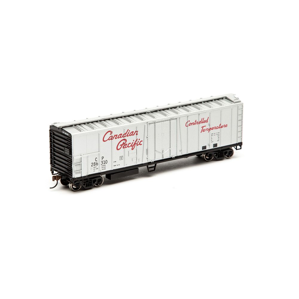 50' Exterior Post Mechanical Reefer Canadian Pacific CPR 286310 - 8785 ...